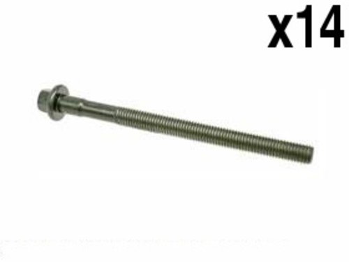 Buy Volvo s80 s90 xc90 Cylinder Head Bolt set (x14 bolts) studs screws ...